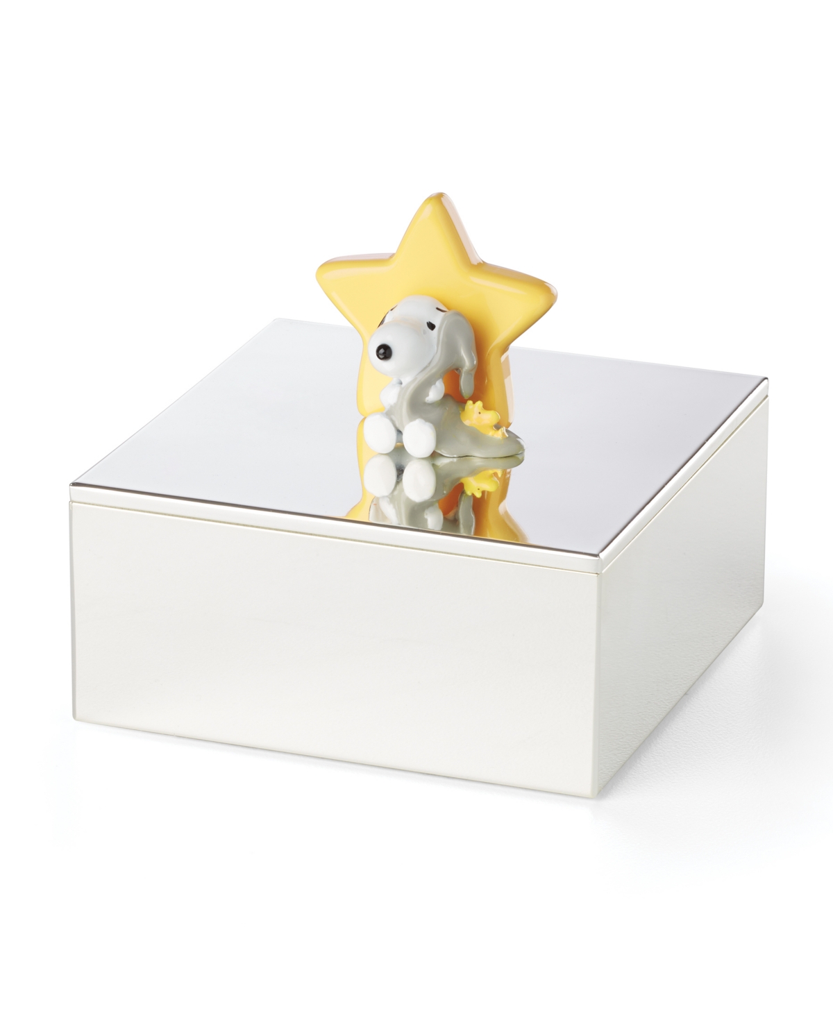 Click here for Reed & Barton Little Snoopy Keepsake Box - Silver prices