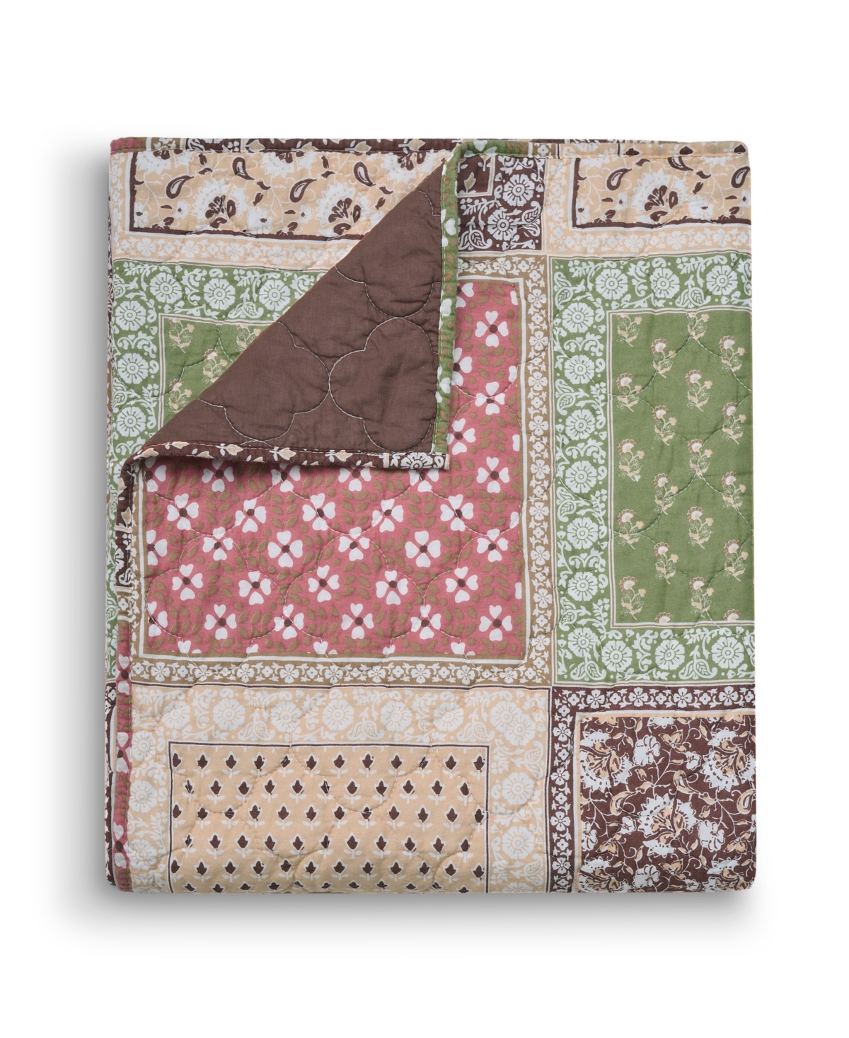 Click here for Greenland Home Fashions Priya Reversible Cotton Bl... prices