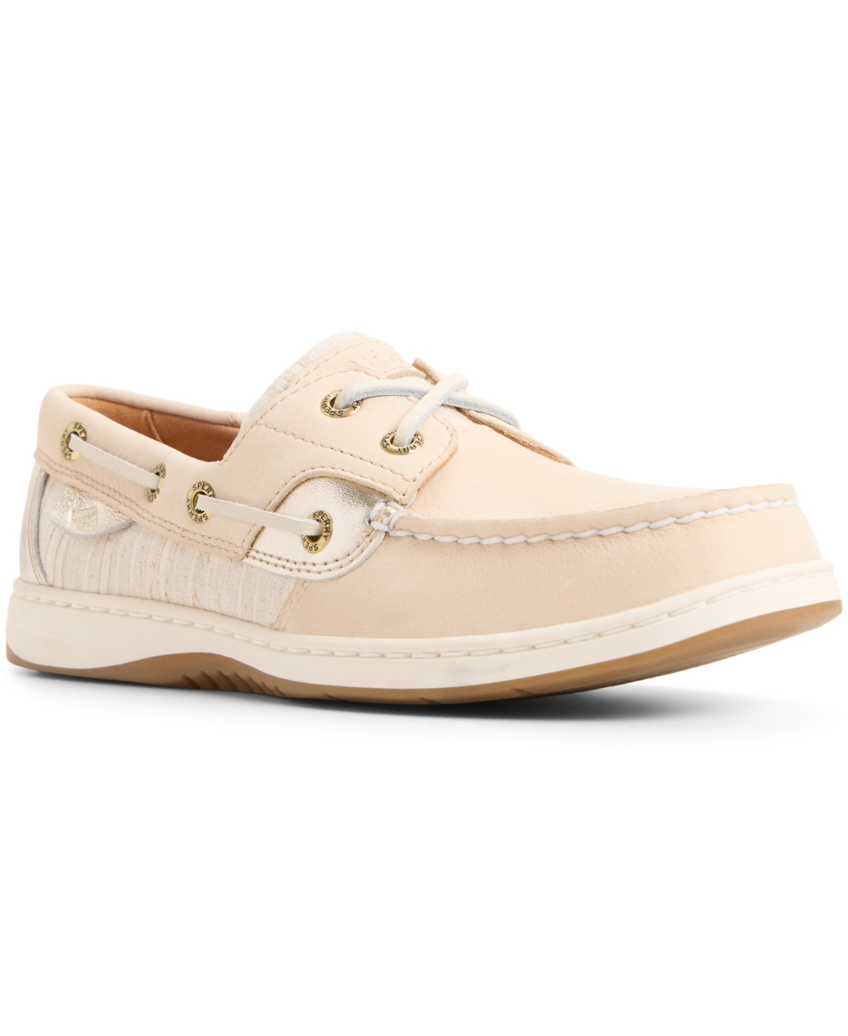 Click here for Sperry Womens Bluefish Two-Eye Square Toe Boat Sho... prices
