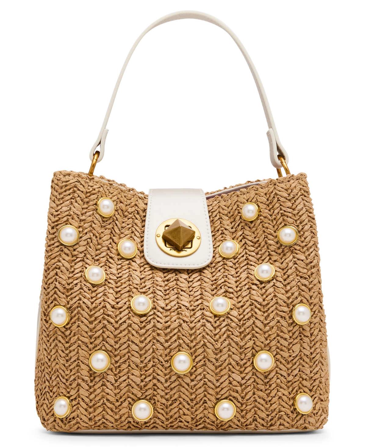 Click here for Betsey Johnson Skull Boss Bucket - Natural prices