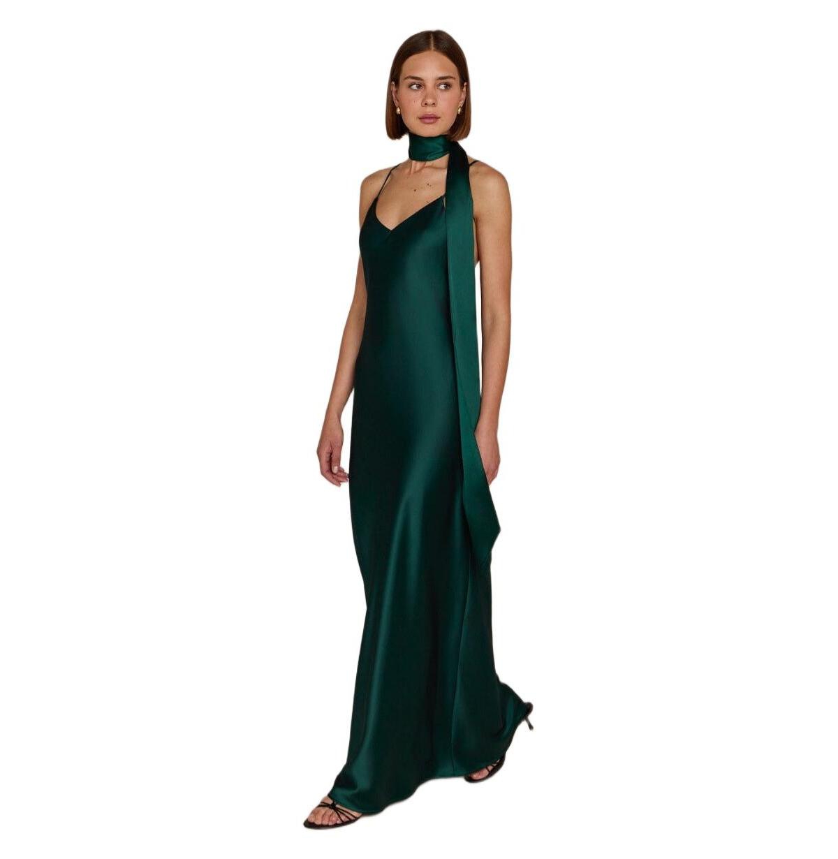 Click here for Rewritten Womens Brooklyn Dress - Forest green prices