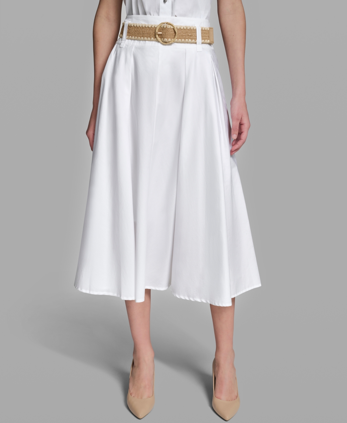 Click here for Karl Lagerfeld Paris Womens Pleated Long Midi Skir... prices