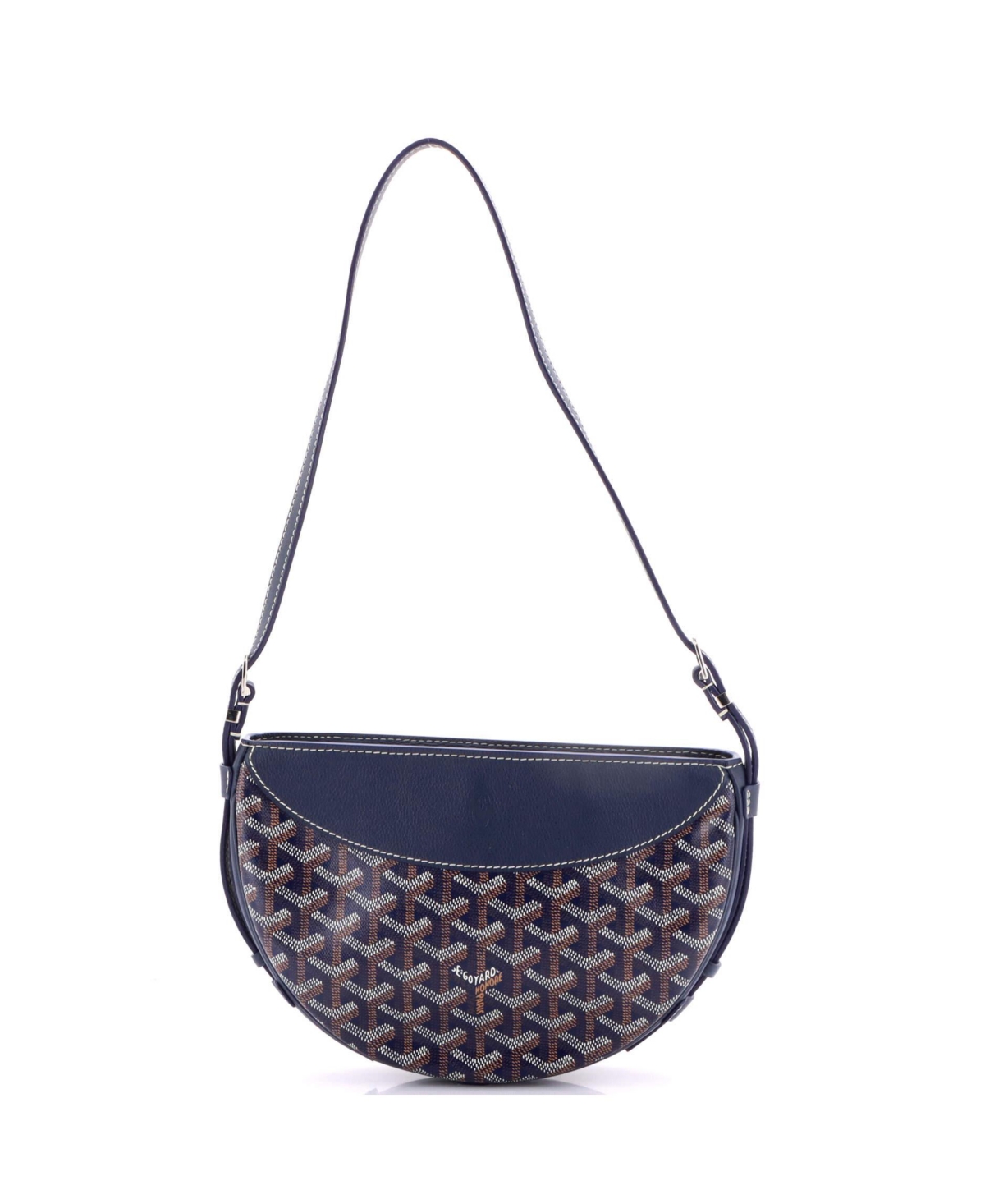 Click here for Pre-Owned Goyard Hirondelle Shoulder Bag Coated Ca... prices