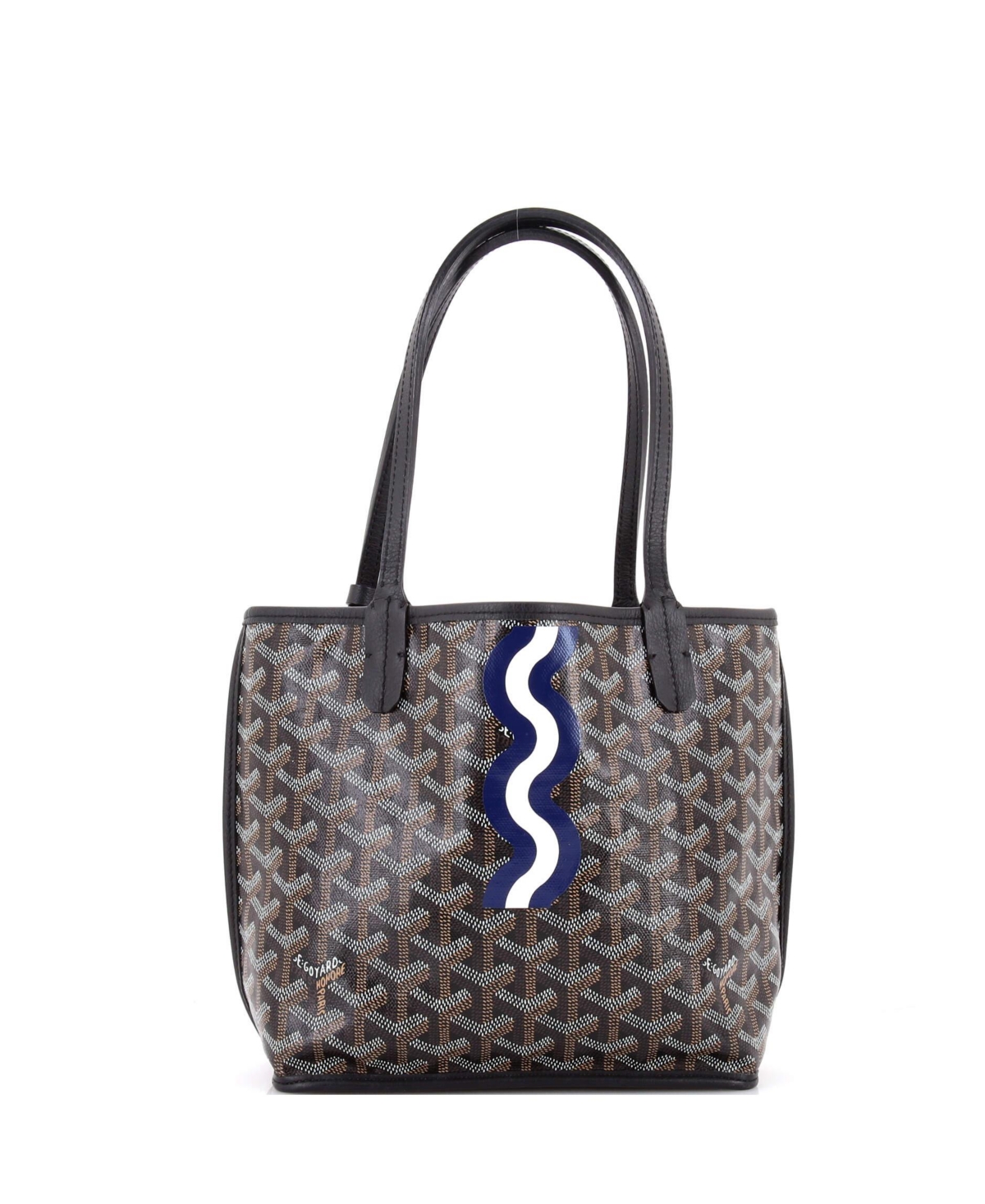 Click here for Pre-Owned Goyard Mini Anjou Reversible Tote Printe... prices