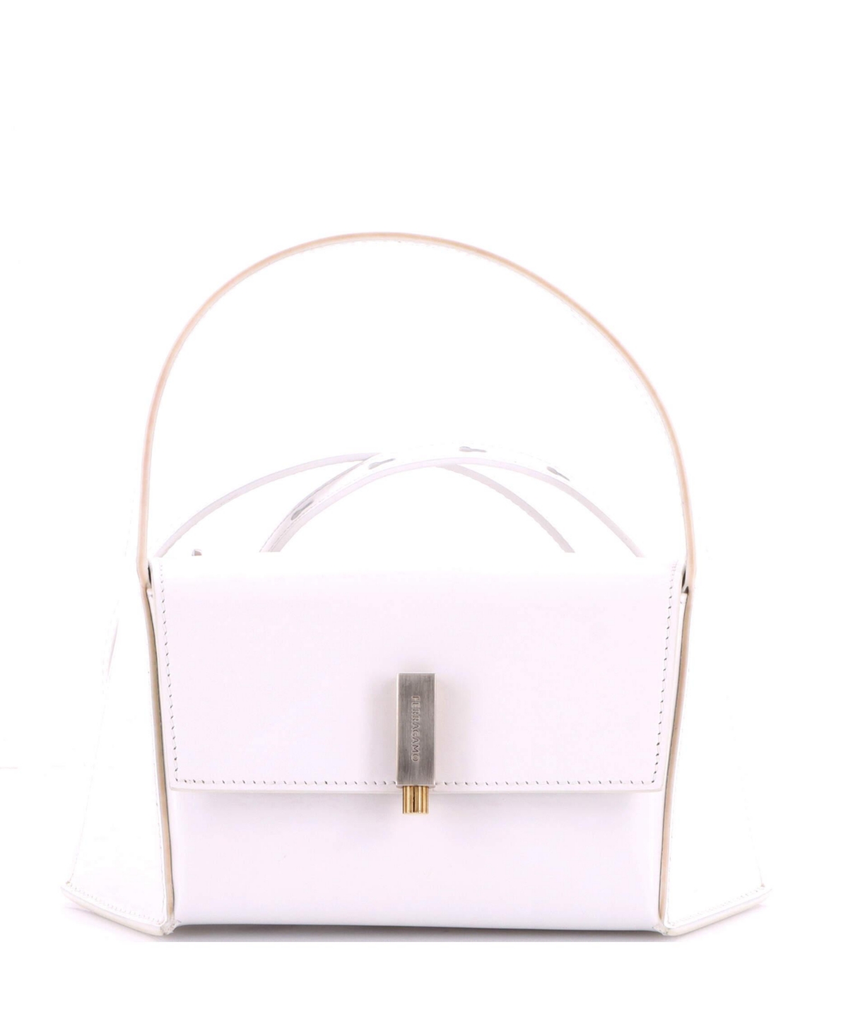 Click here for Pre-Owned Salvatore Ferragamo Mini Prisma Hobo Bag... prices