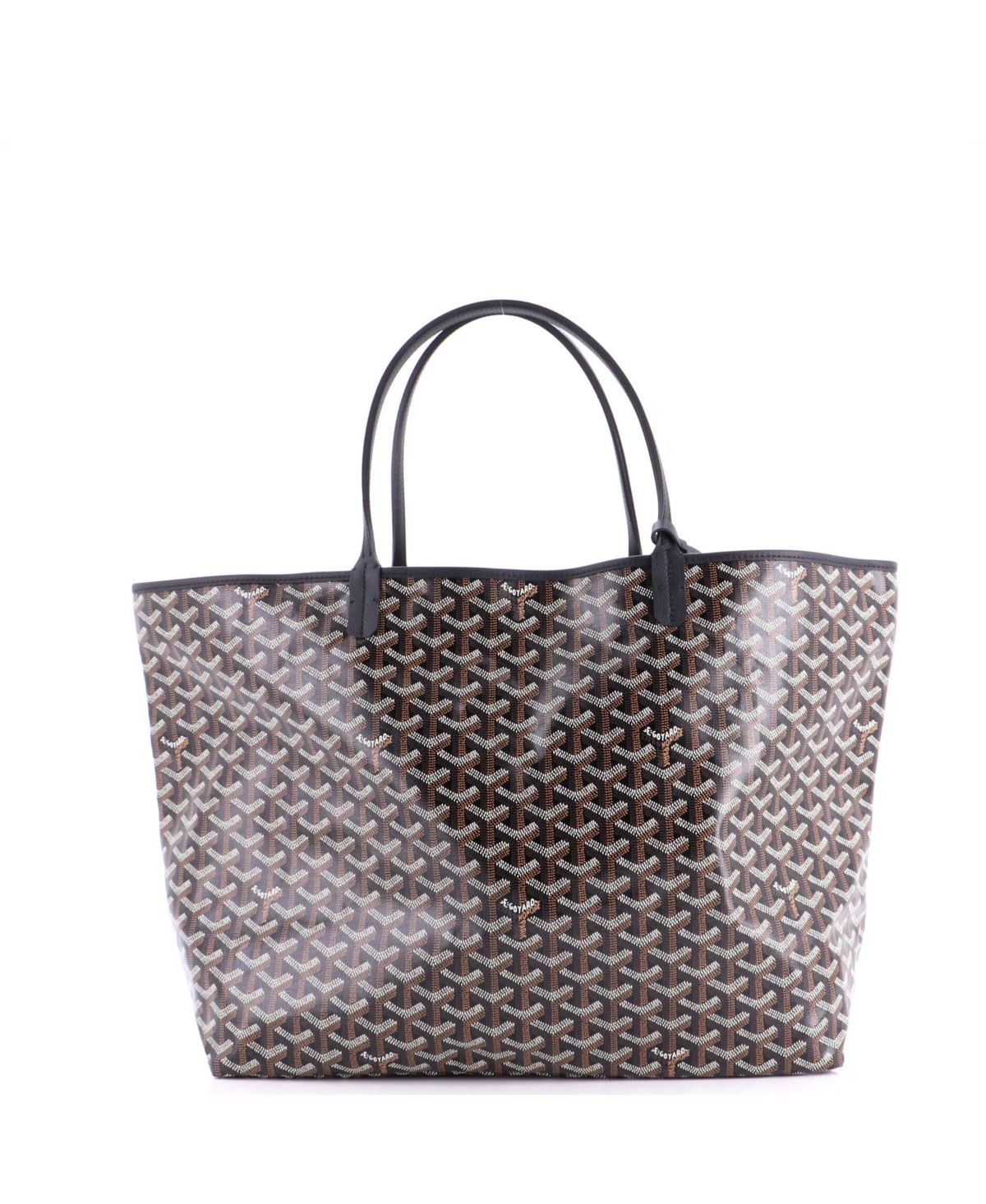 Click here for Pre-Owned Goyard Gm Saint Louis Tote Coated Canvas... prices
