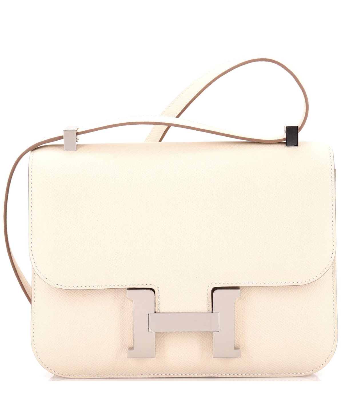 Click here for Pre-Owned HERMES 24 Constance Nm Bag Epsom - Natur... prices