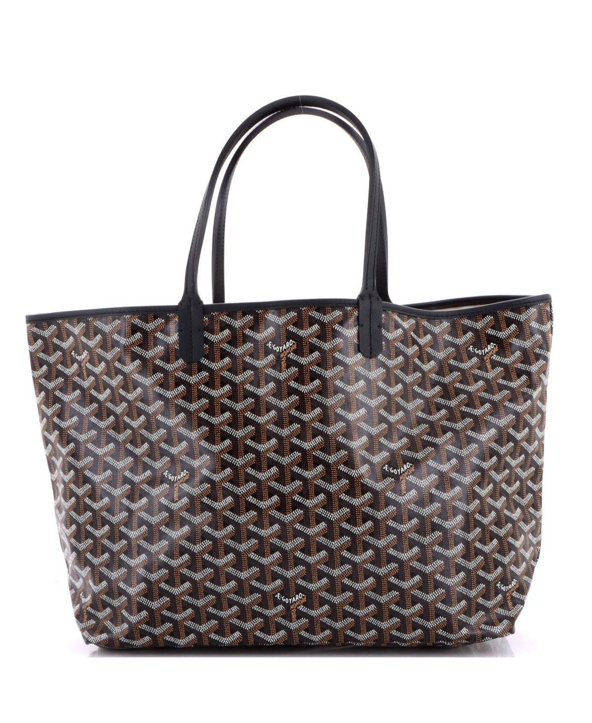 Click here for Pre-Owned Goyard Pm Saint Louis Tote Coated Canvas... prices