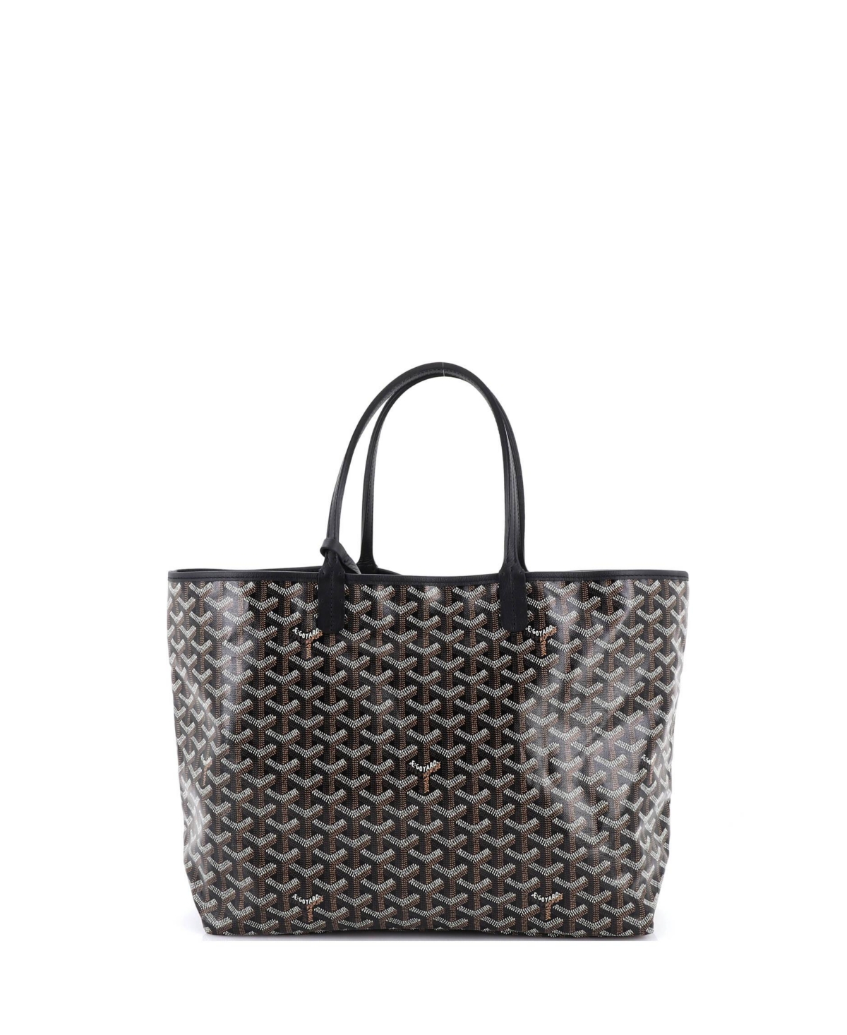 Click here for Pre-Owned Goyard Pm Saint Louis Tote Coated Canvas... prices