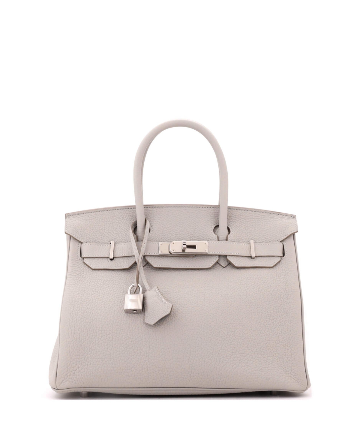 Click here for Pre-Owned HERMES Birkin 30 Handbag Grey Togo with... prices