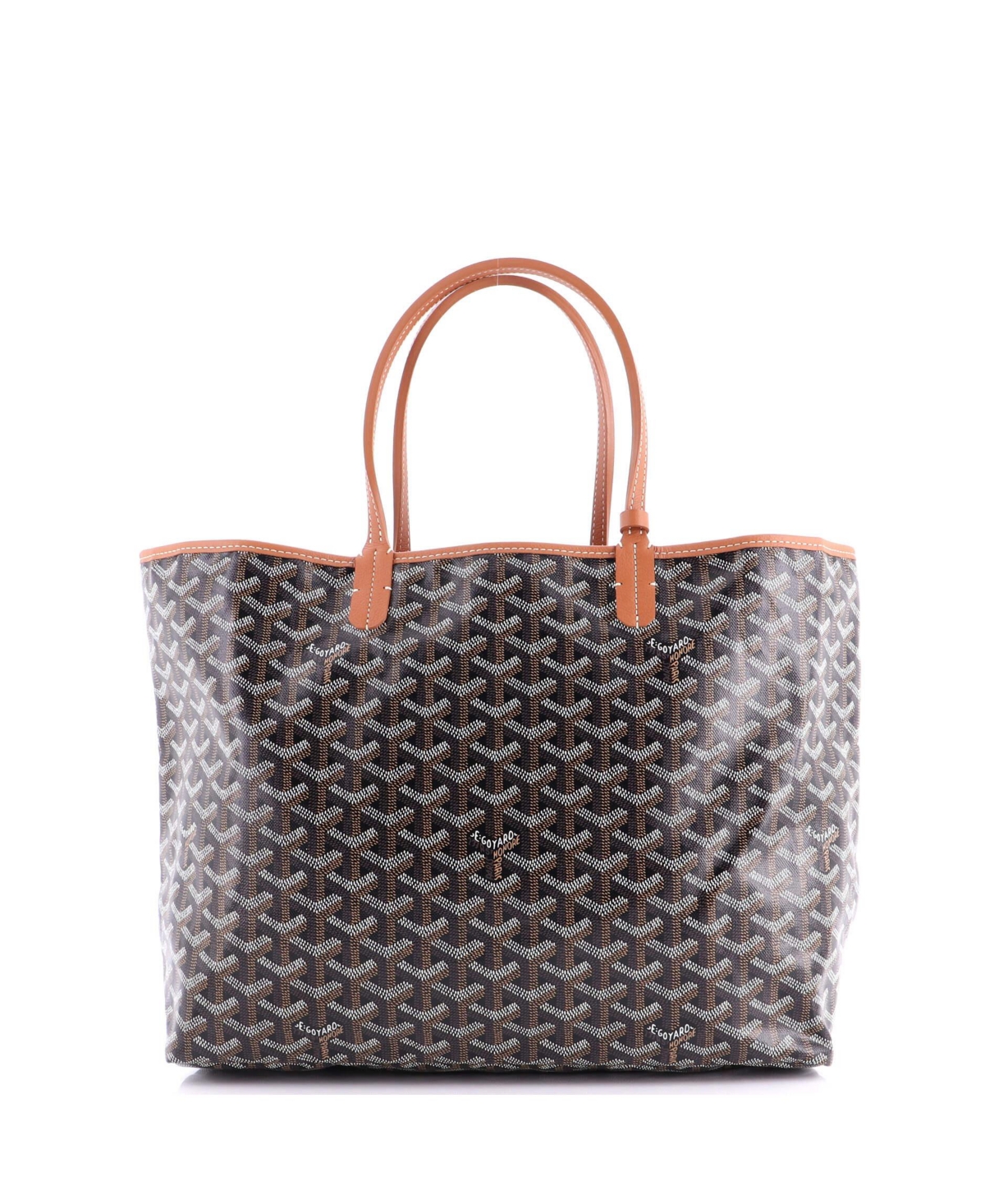 Click here for Pre-Owned Goyard Pm Saint Louis Tote Coated Canvas... prices