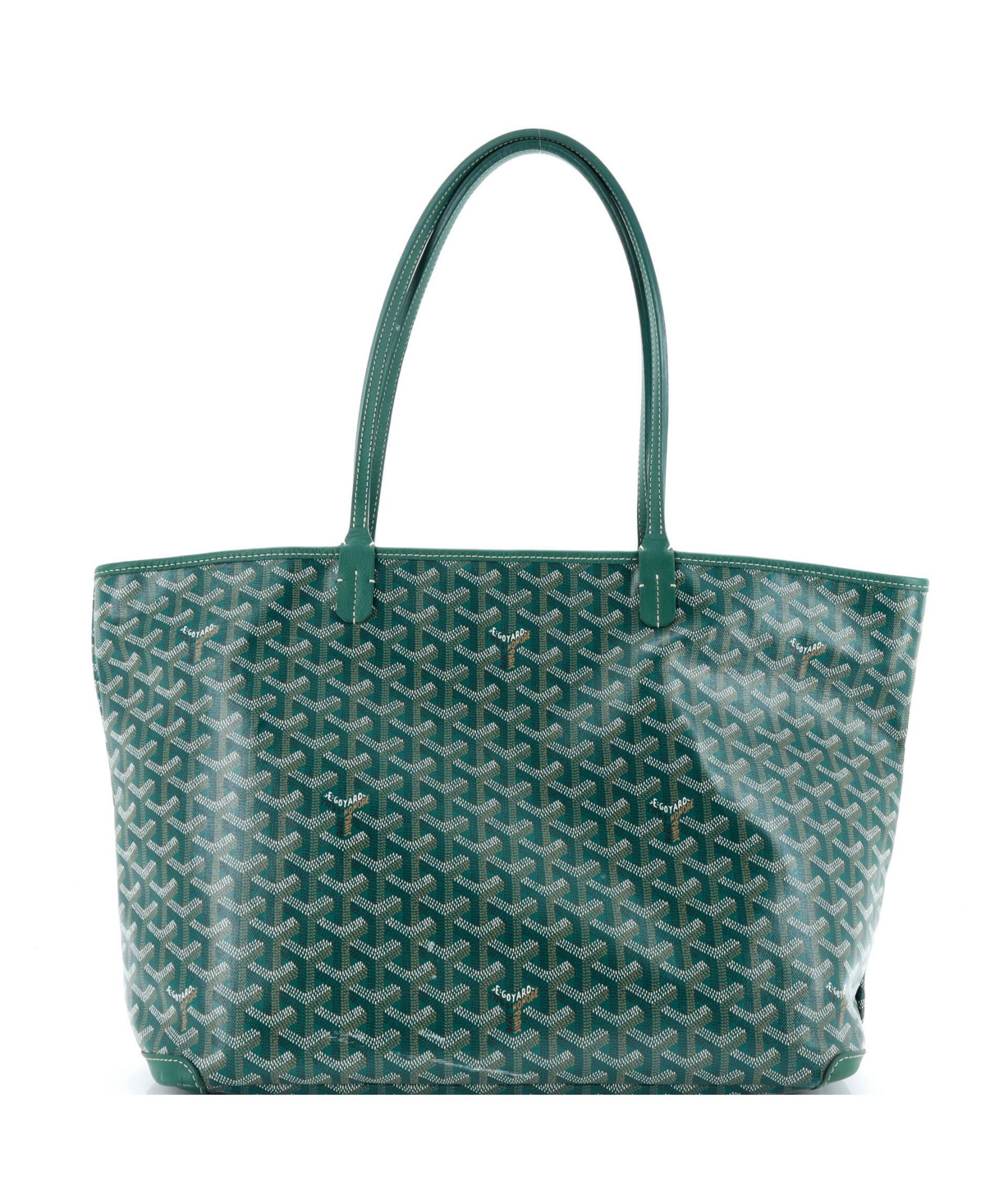 Click here for Pre-Owned Goyard Gm Artois Tote Coated Canvas - Gr... prices