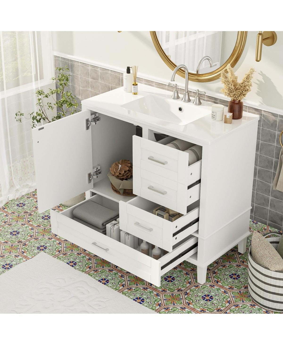 Click here for Sillysis 36" Bathroom Vanity with Ceramic Sin... prices