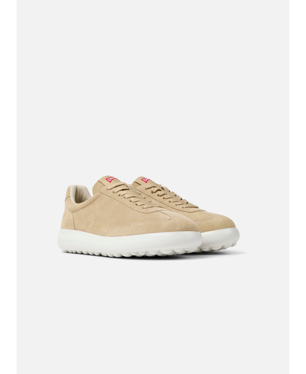 Click here for Camper Womens Pelotas Xlf Leather Sneaker - Beige prices