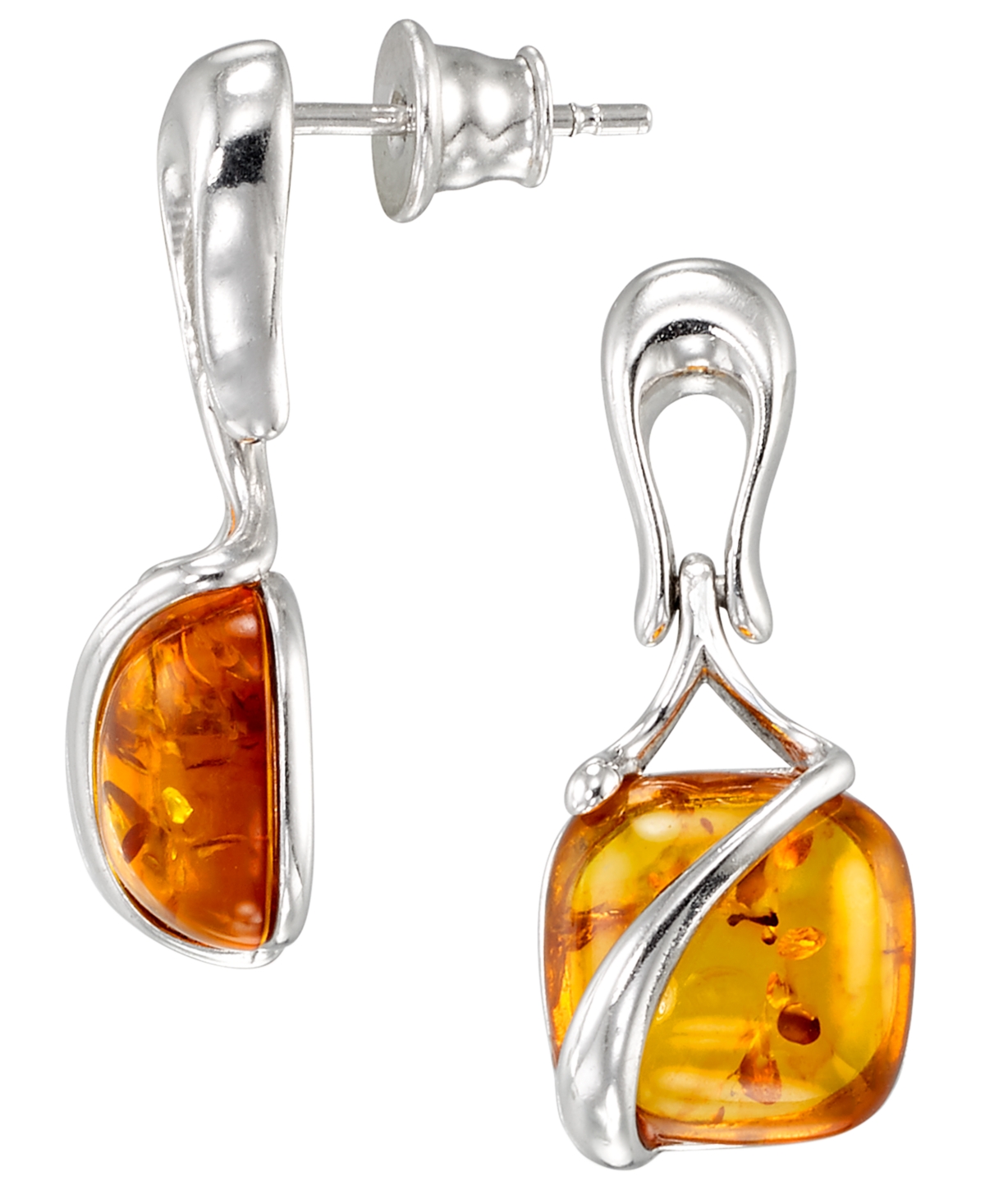 Click here for Macys Amber Earrings (2.7 ct. t.w.) in Sterling Si... prices