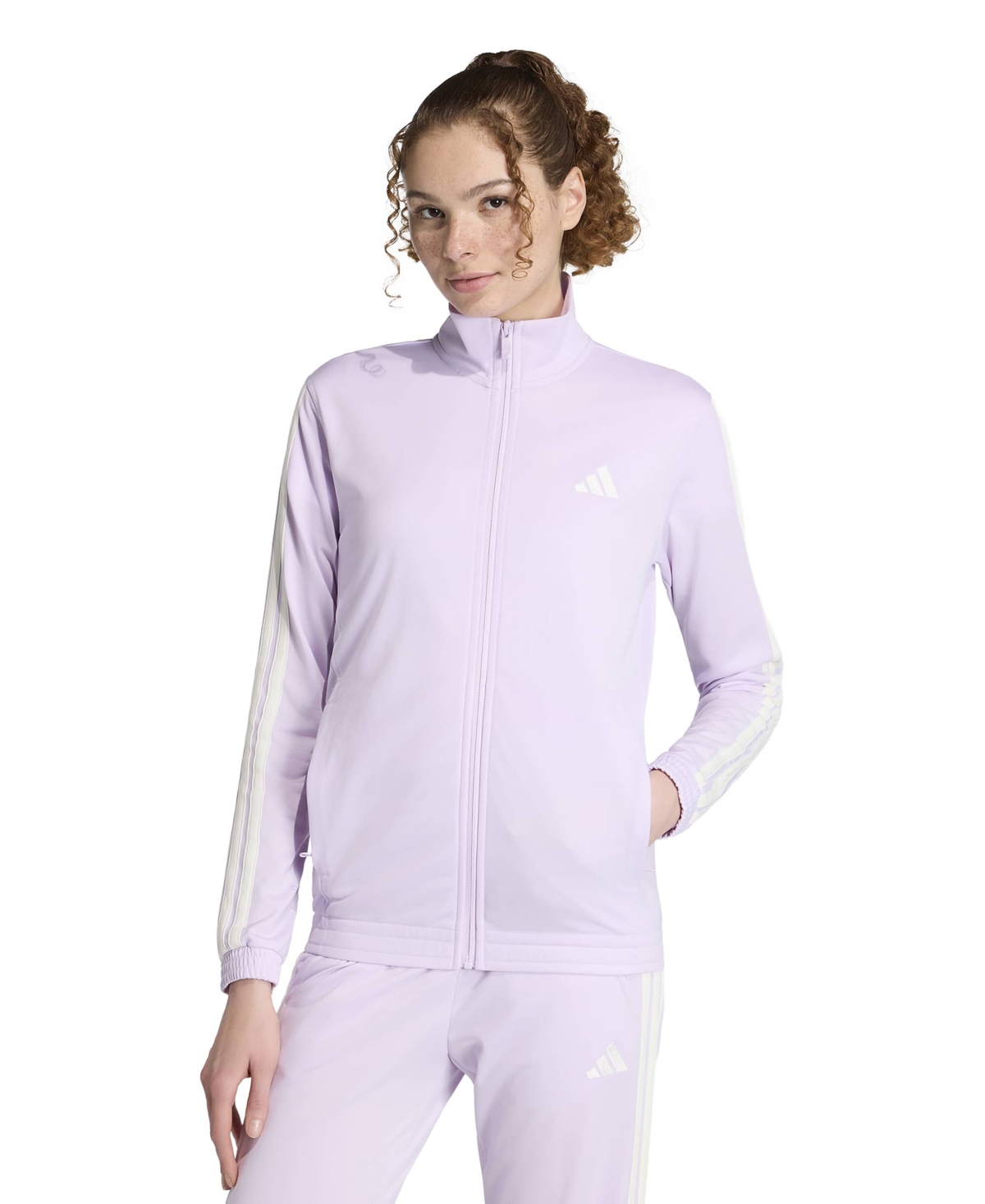 Click here for adidas Womens Tricot 3-Stripes Track Jacket - Ice... prices