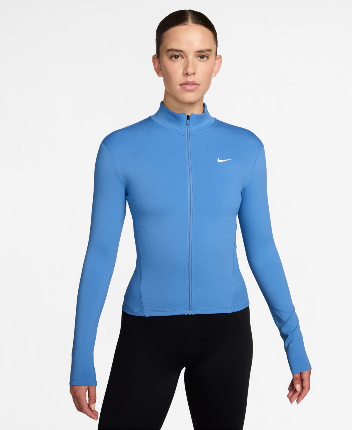 Click here for Nike Womens Fitted Full-Zip Jacket - University Bl... prices