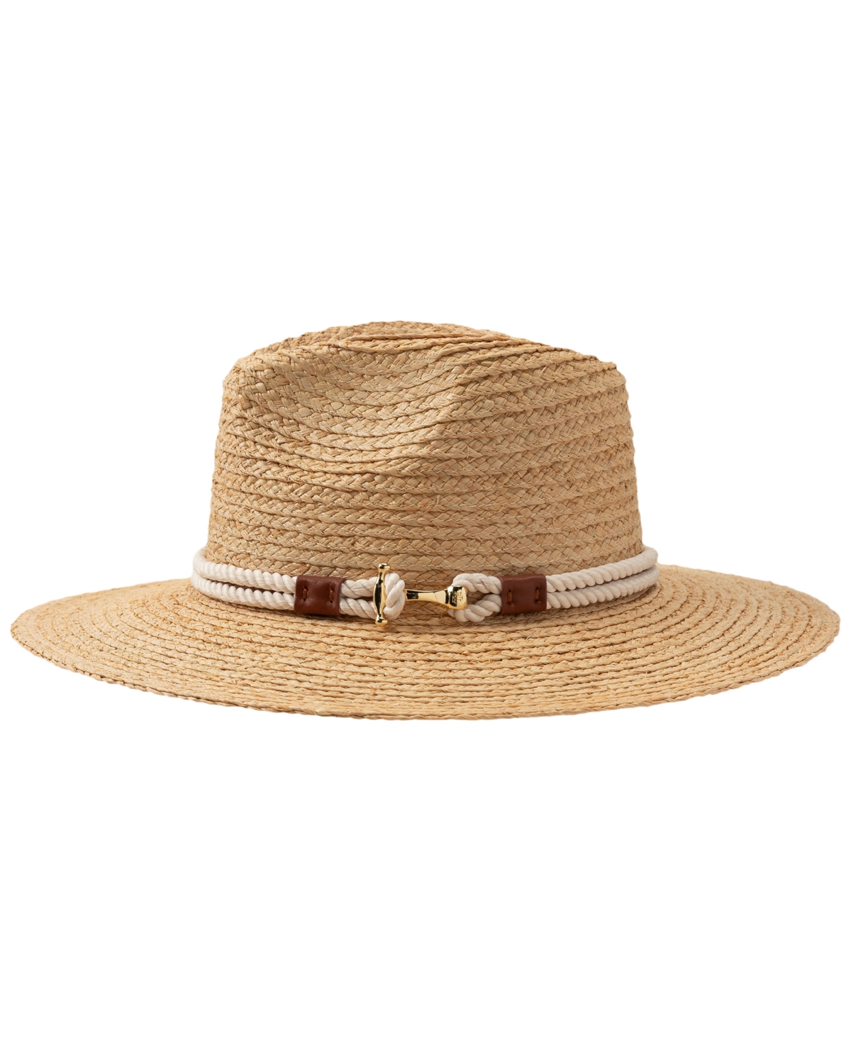 Click here for Lauren Ralph Lauren Braided Band Raffia Fedora Hat... prices