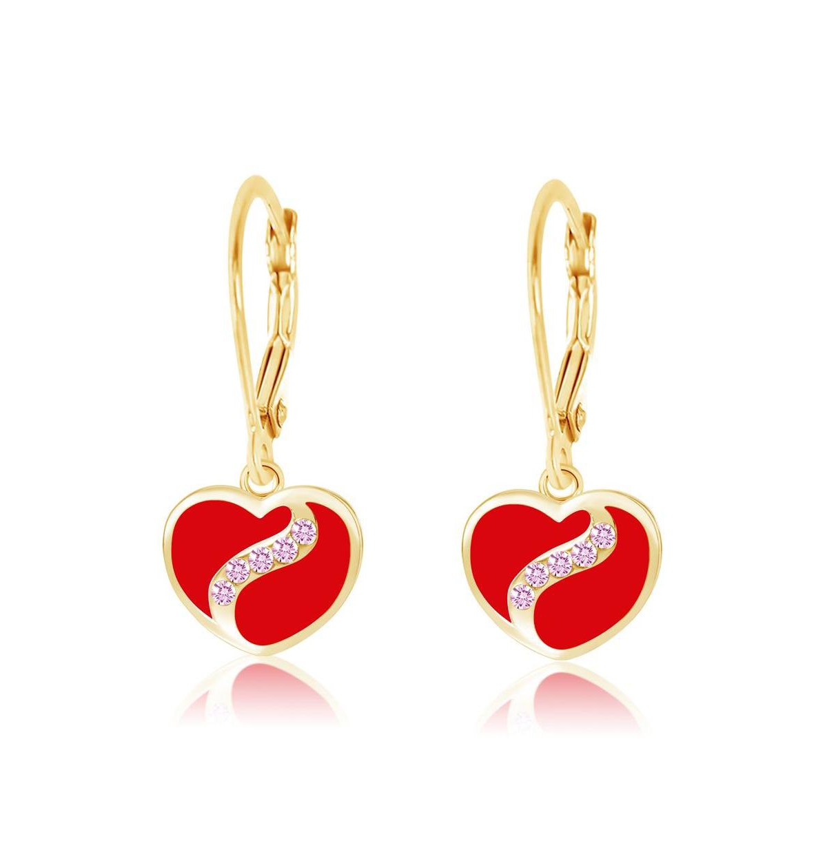 Click here for Chanteur Girls 18K Gold Plated Heart Hypoallergeni... prices