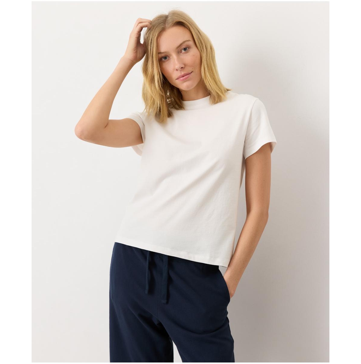 Click here for Pact Womens Organic Cotton Essential Crewneck Tee... prices