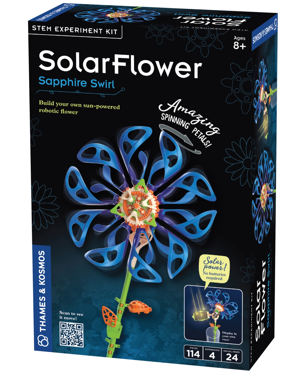 Click here for Thames & Kosmos SolarFlower Sapphire Swirl Toy - M... prices