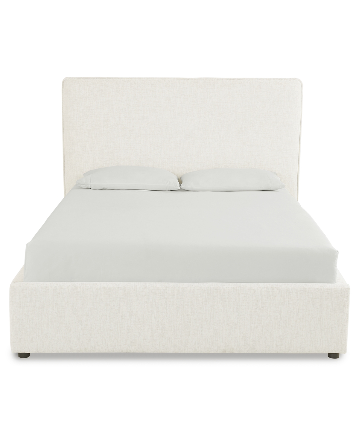 Click here for Marcel Upholstered Full Storage Bed - White prices