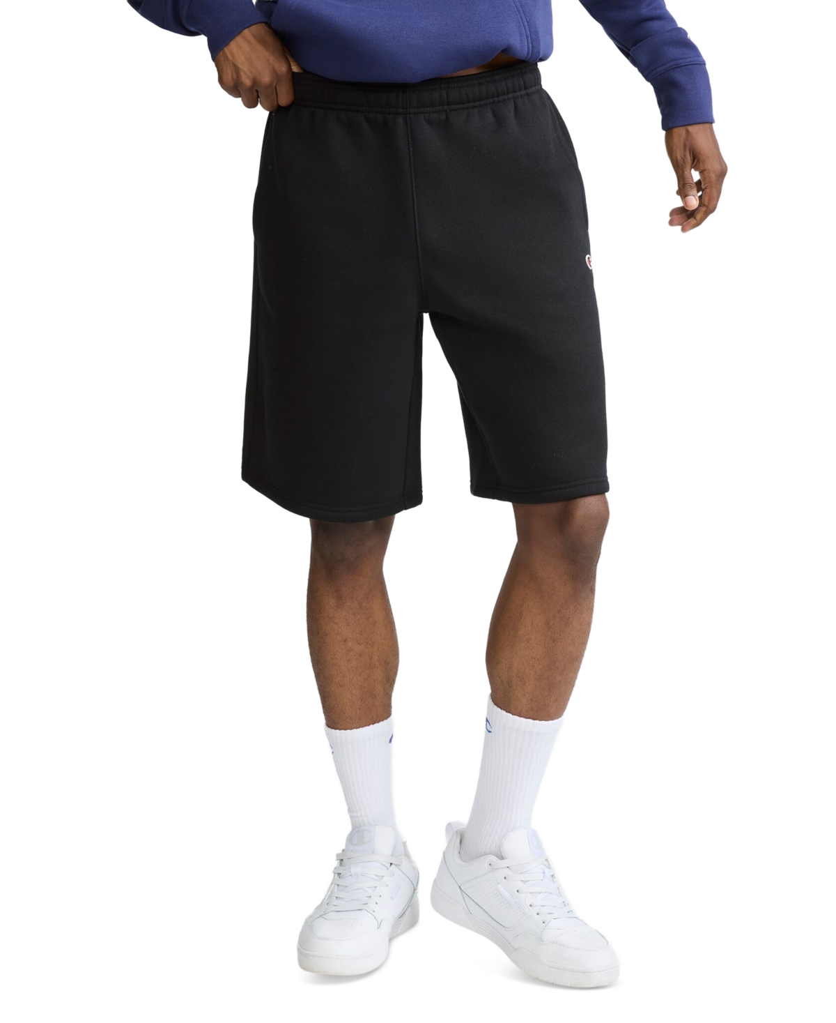 Click here for Champion Mens Fleece 10 Shorts - Black prices