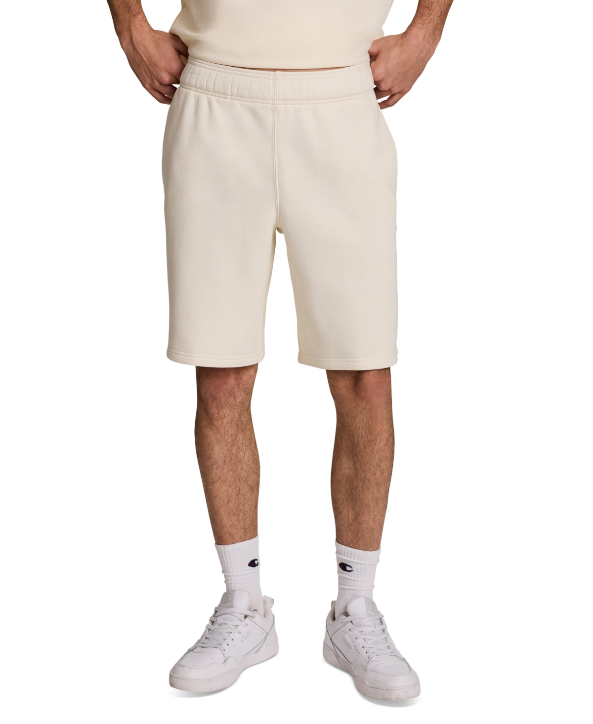 Click here for Champion Mens Fleece 10 Shorts - Unbleached Cotton prices