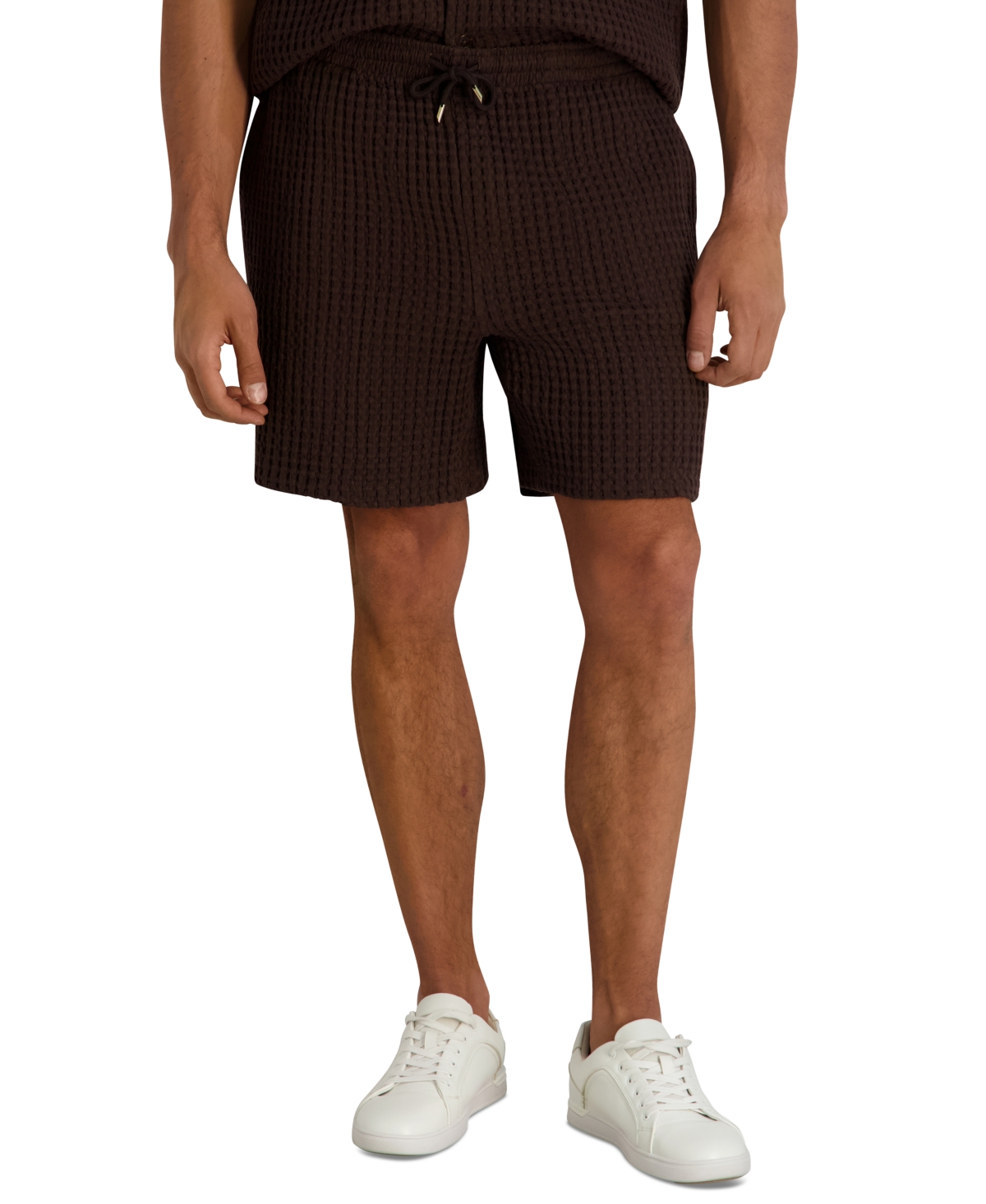 Click here for Karl Lagerfeld Paris Mens Regular-Fit Textured Sho... prices