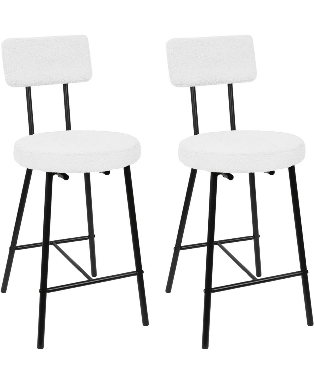 Click here for gaomon Bar Stool Chairs Set of 2  Modern Upholster... prices