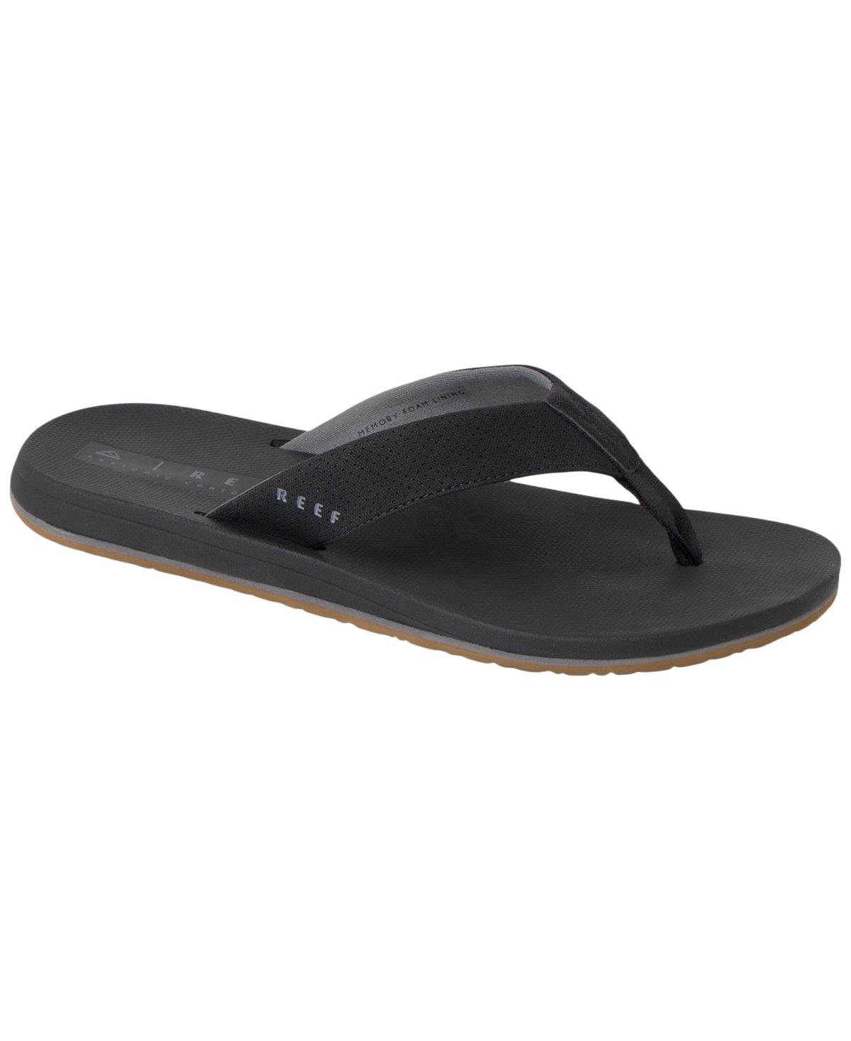Click here for Reef Mens The Nox Slip-On Sandals - Black prices