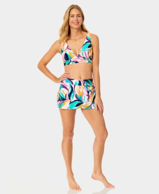 Click here for Anne Cole Womens Soft Shirred Band Swim Bralette T... prices