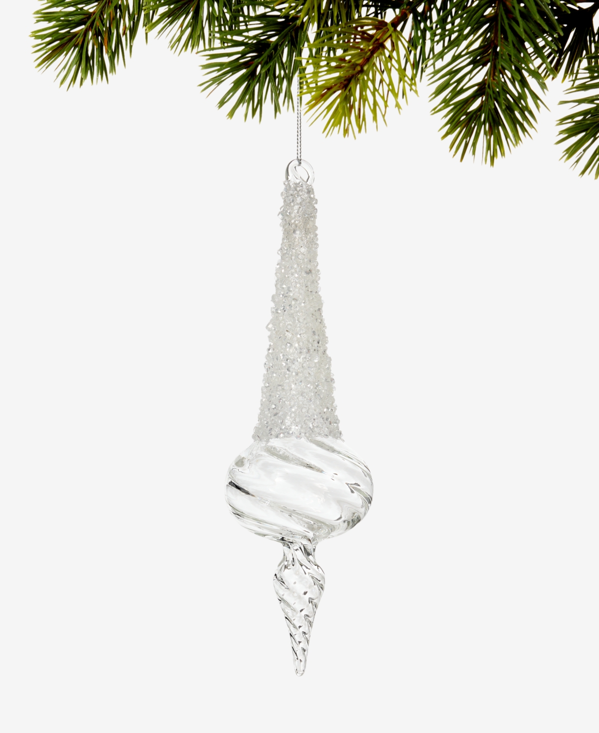 Click here for Holiday Lane Iced Delight Icicle Ornament  Macys E... prices