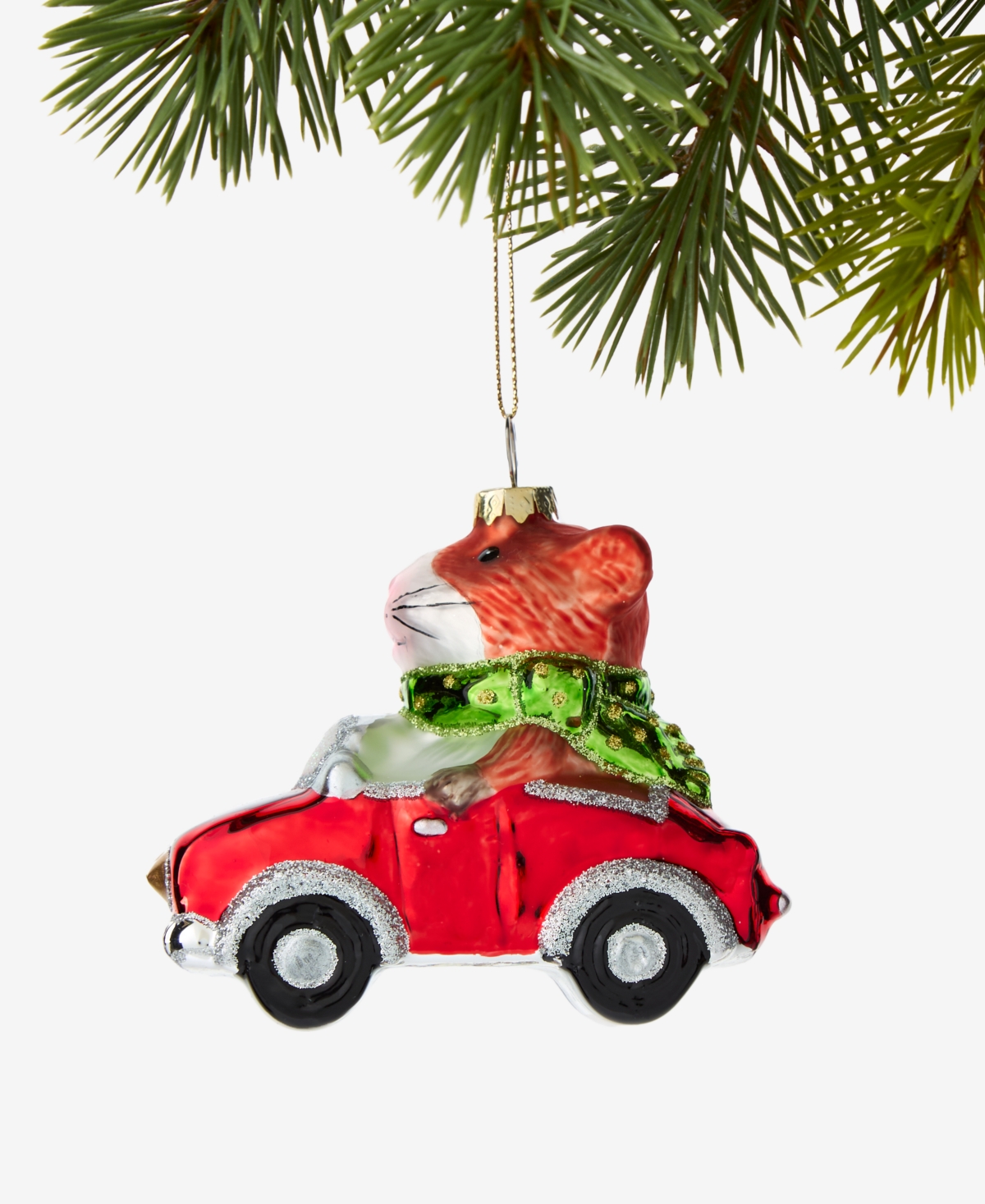 Click here for Holiday Lane Pets Mouse On Car Ornament  Macys Exc... prices