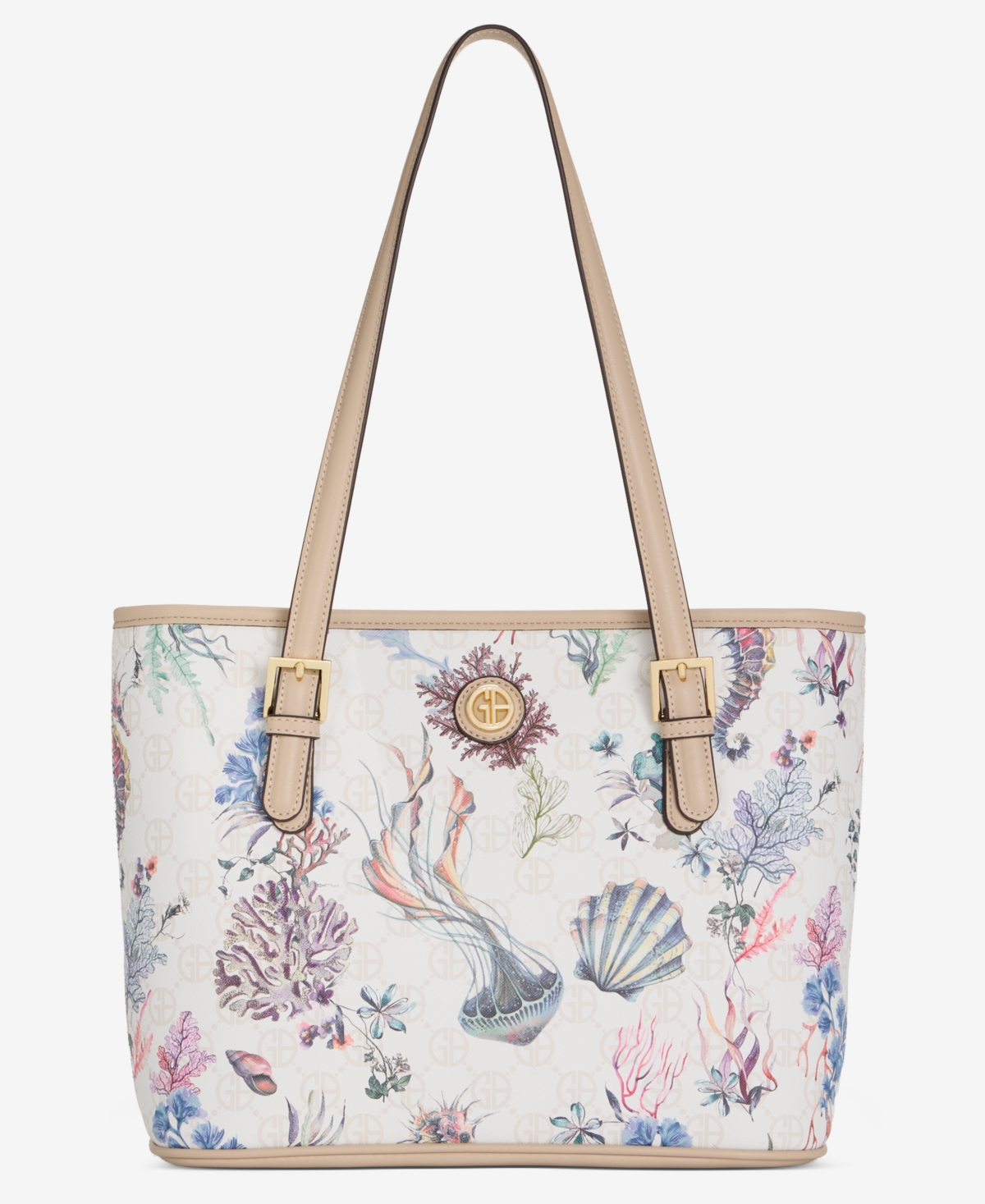 Click here for Giani Bernini Sea Print Tulip Tote Bag  Macys Excl... prices