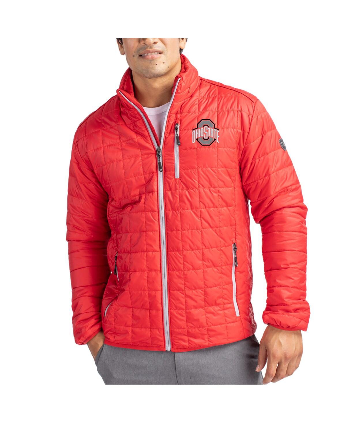 Click here for Cutter & Buck Mens Scarlet Ohio State Buckeyes Rai... prices