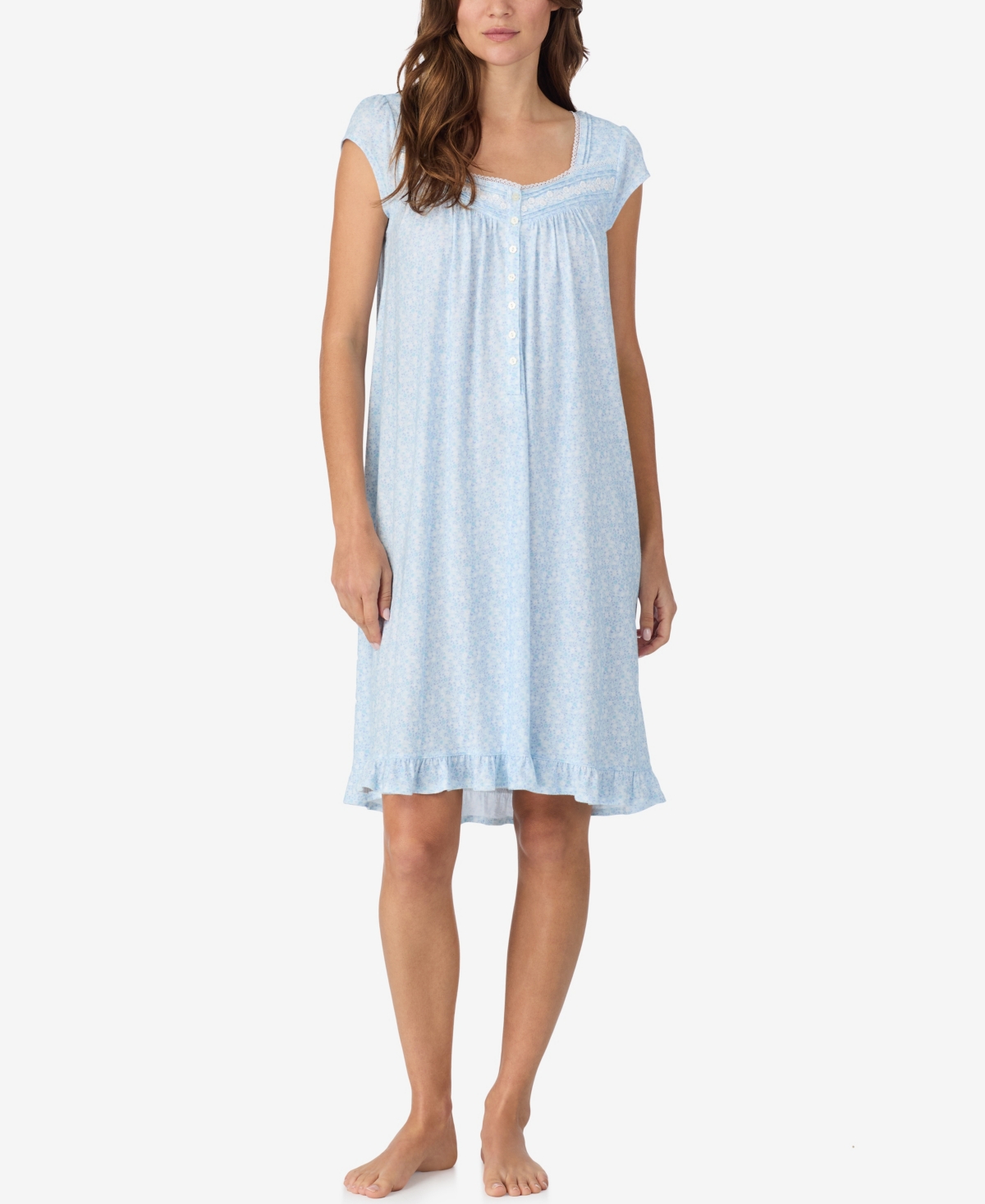 Click here for Eileen West Womens Cotton Cap Sleeve Short Nightgo... prices