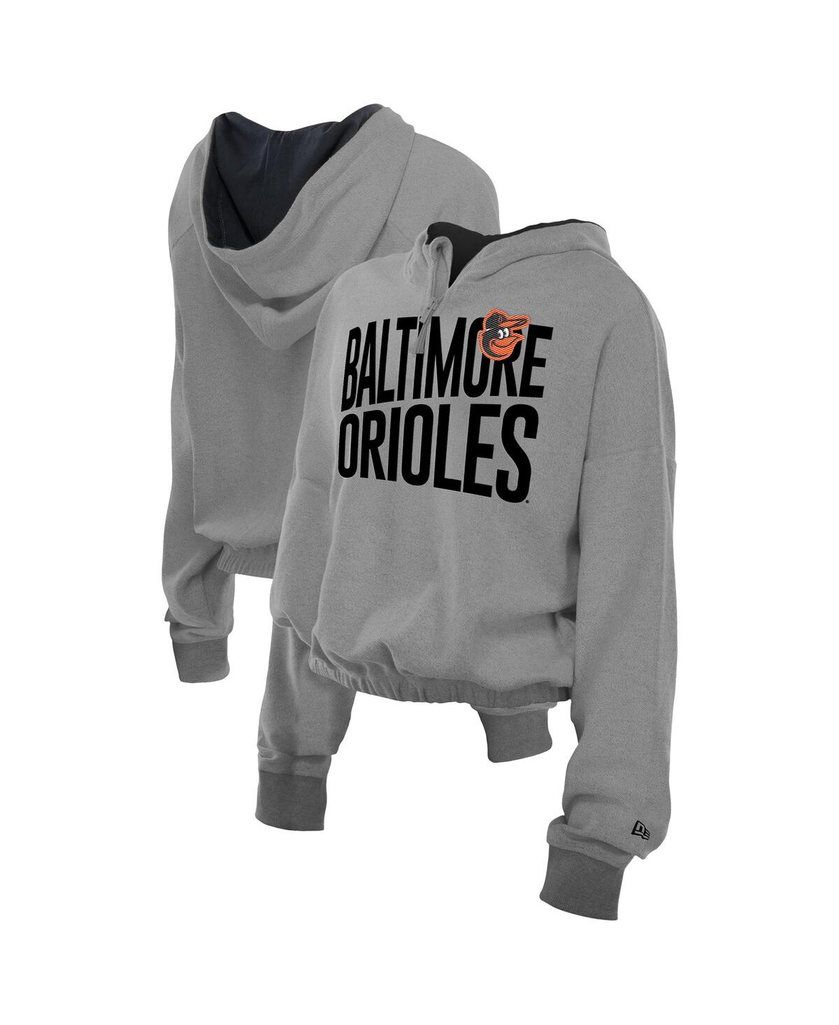 Click here for New Era Womens Heather Gray Baltimore Orioles Reve... prices