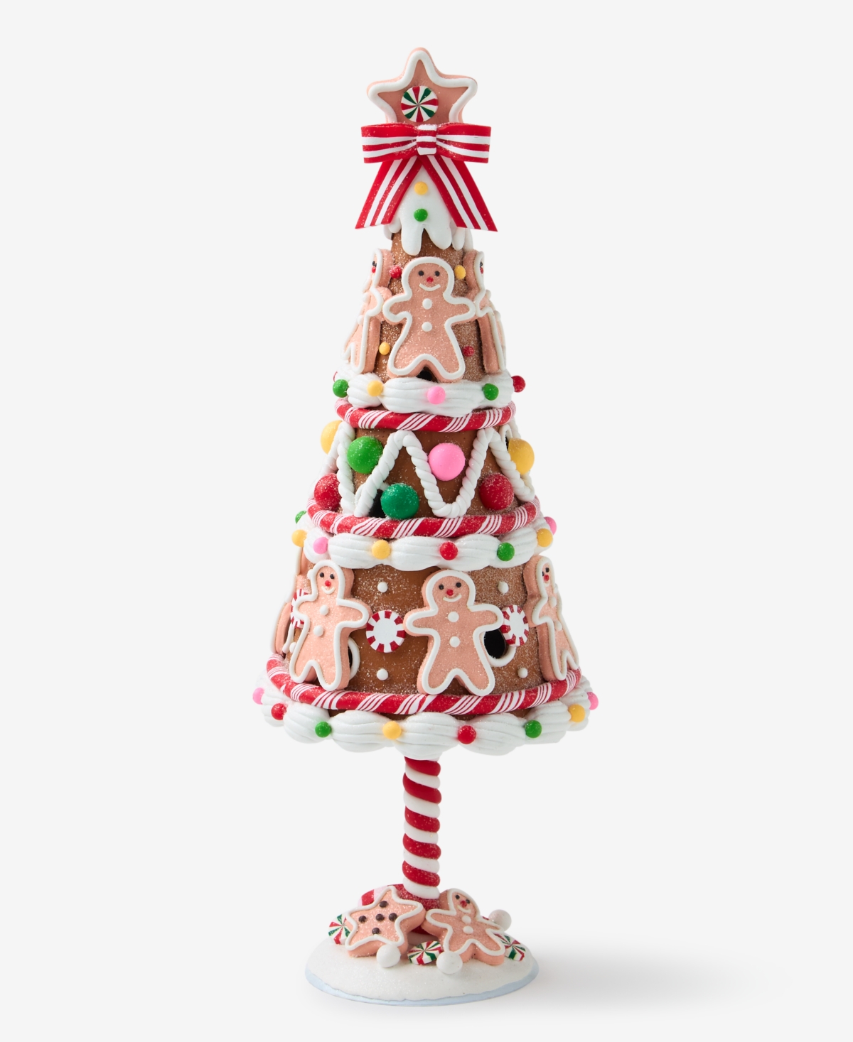 Click here for Holiday Lane Gingerbread Tree Tabletop Decor  Macy... prices