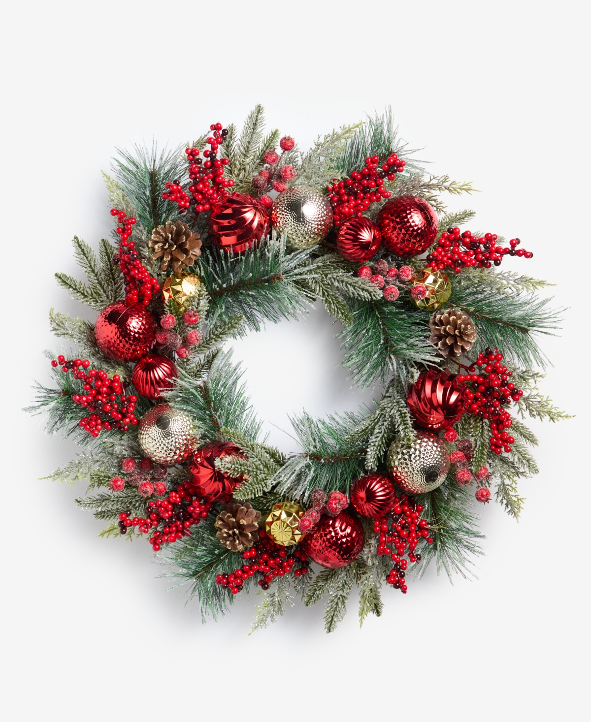Click here for Holiday Lane Heritage Wreath with Berries and Orna... prices