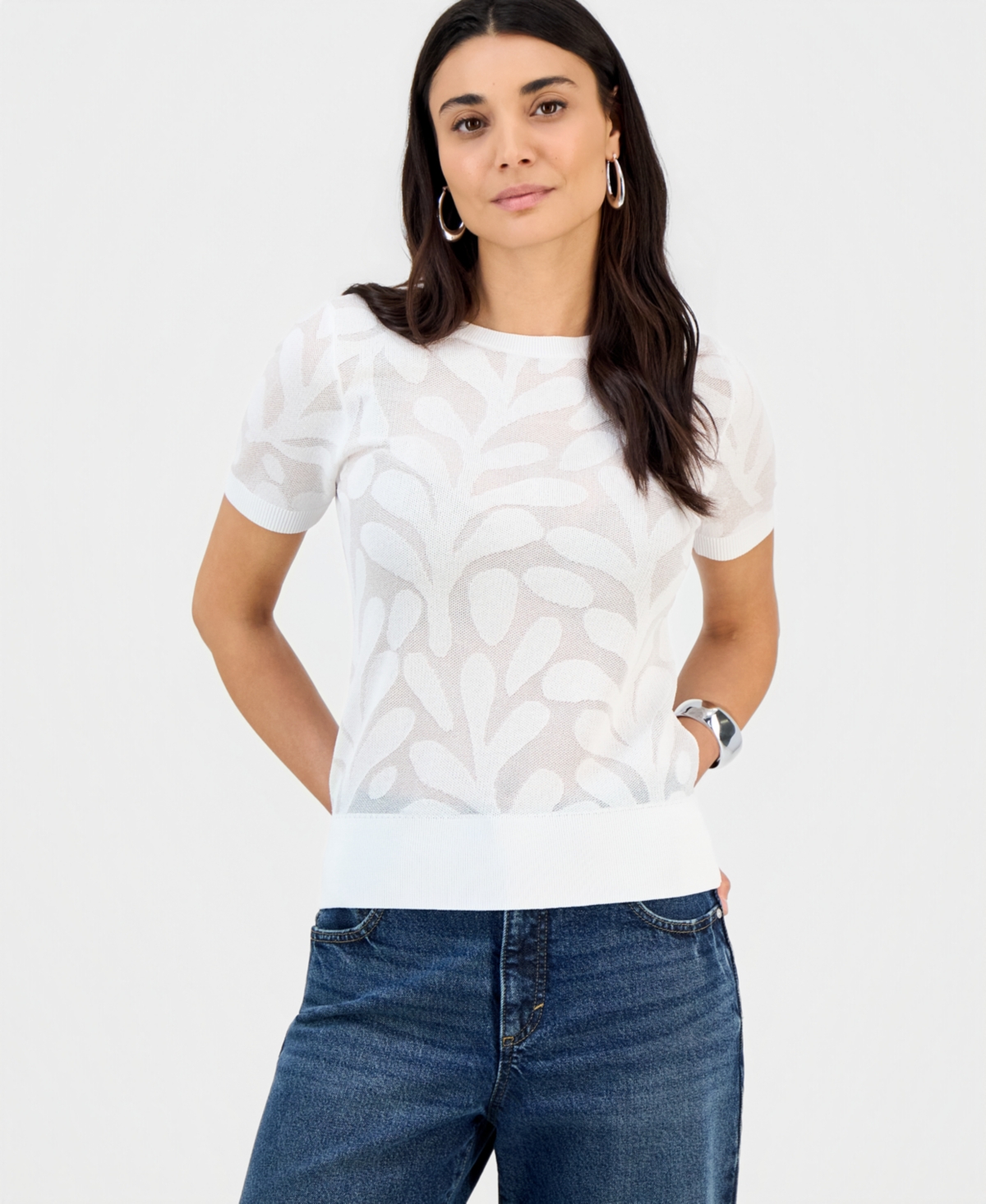 Click here for I.n.c. International Concepts Petite Floral Jacqua... prices