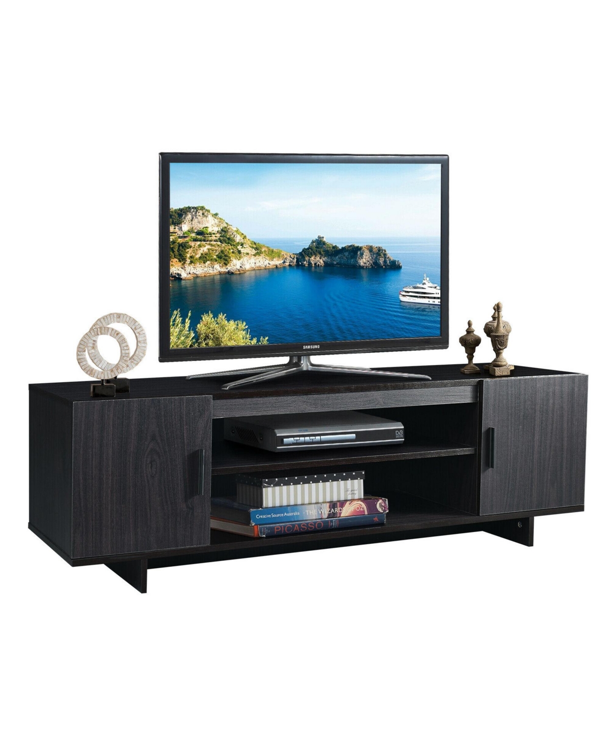 Click here for Gymax Modern Tv Stand Media Entertainment Center f... prices