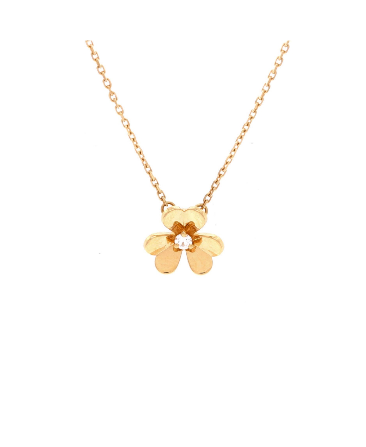 Click here for Pre-Owned Van Cleef & Arpels Frivole Pendant Neckl... prices