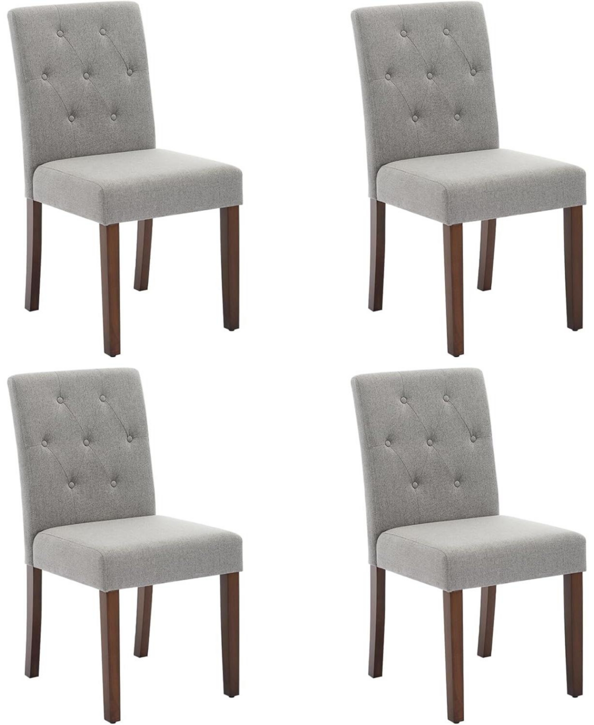 Click here for gaomon Upholstered Dining Chairs Set of 4  Modern... prices