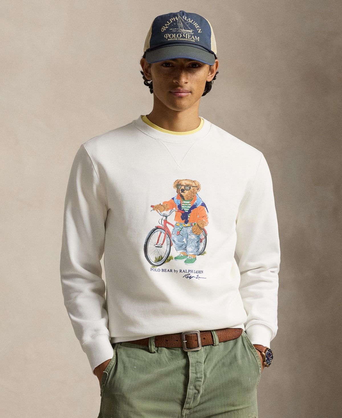 Click here for Polo Ralph Lauren Mens Bears Print Crewneck Sweats... prices