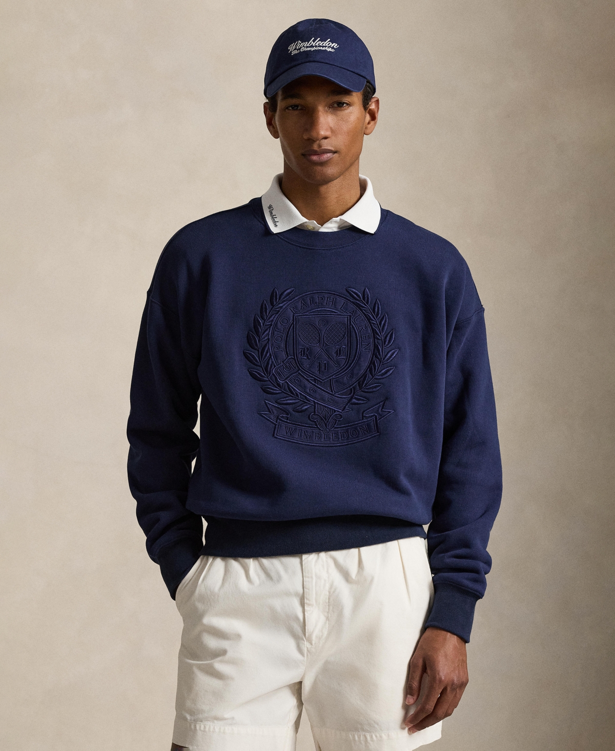 Click here for Polo Ralph Lauren Mens Embroidered Wimbledon Crewn... prices