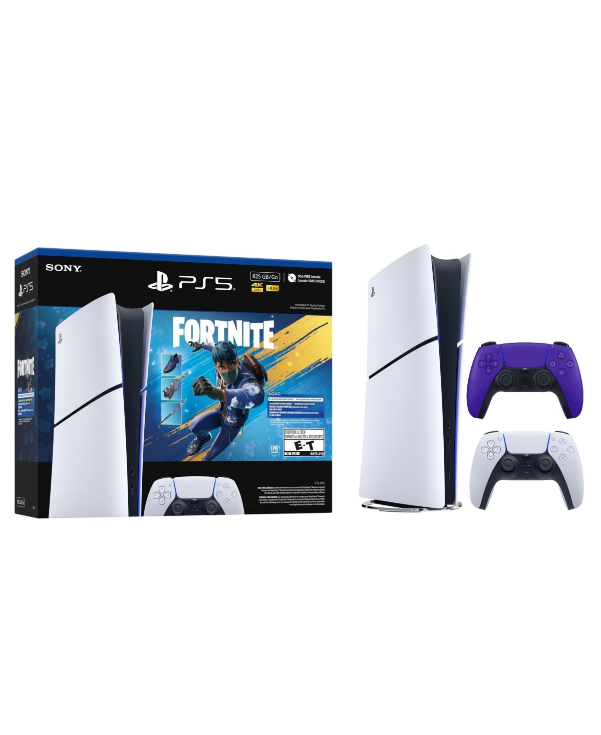 Click here for PlayStation 5 Digital Edition 825GB Fortnite Bundl... prices