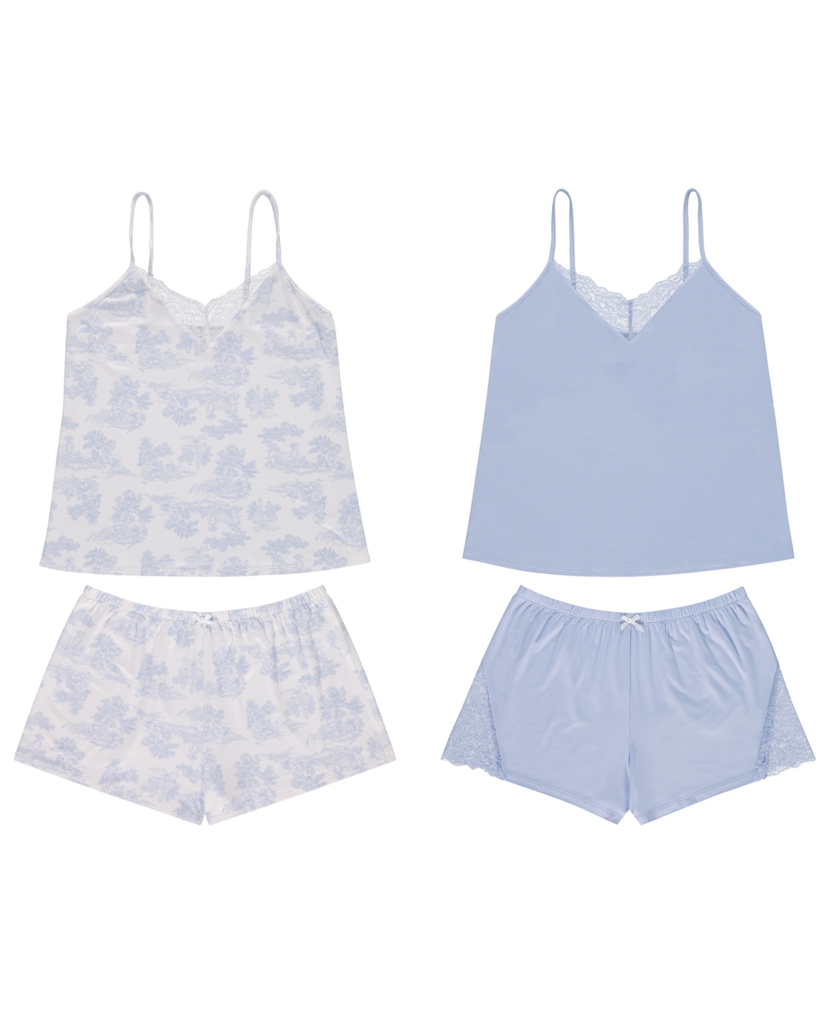 Click here for Flora by Flora Nikrooz Womens Stacy 4-Pc. Pack 2 C... prices