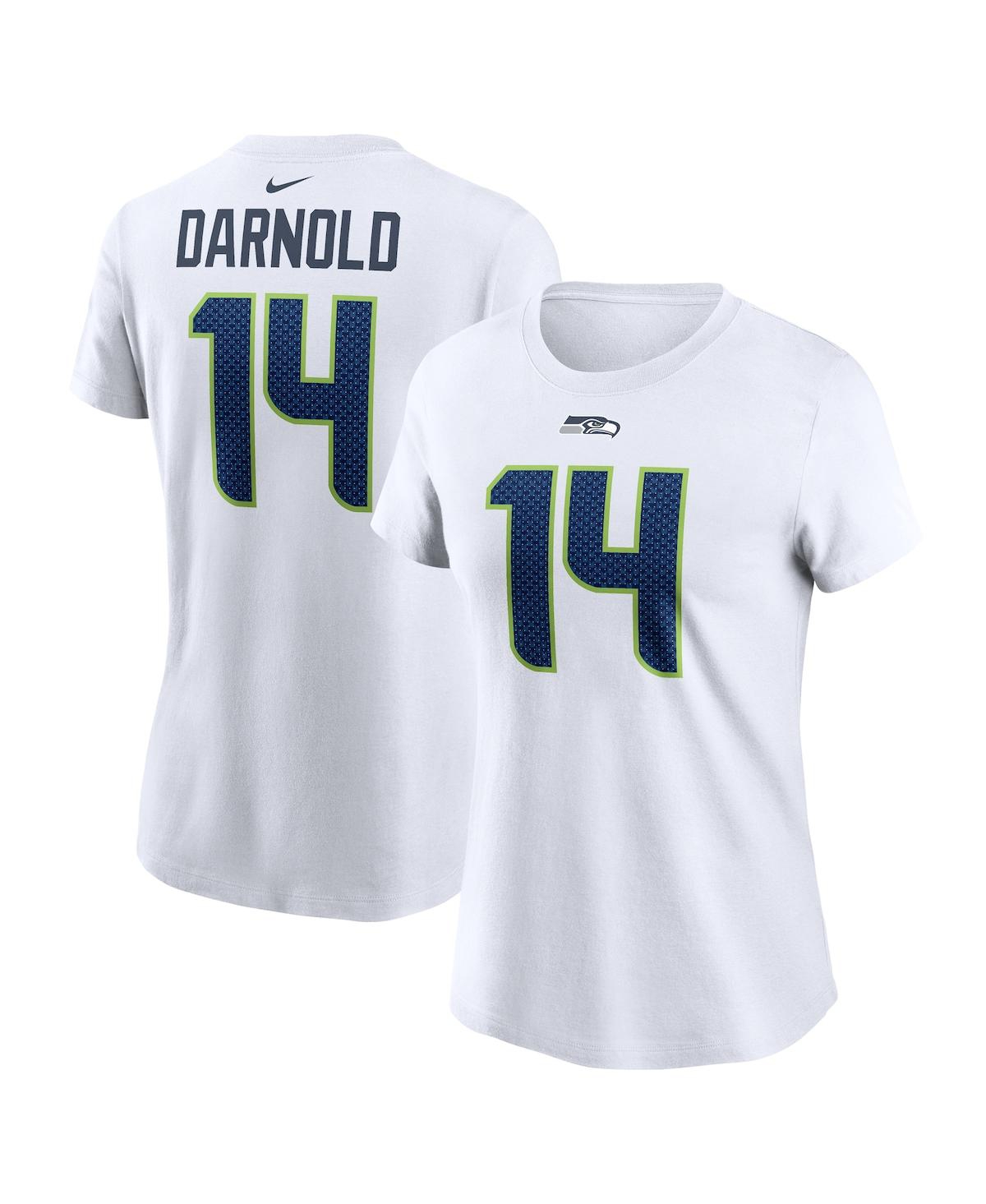 Click here for Nike Womens Sam Darnold White Seattle Seahawks Pla... prices