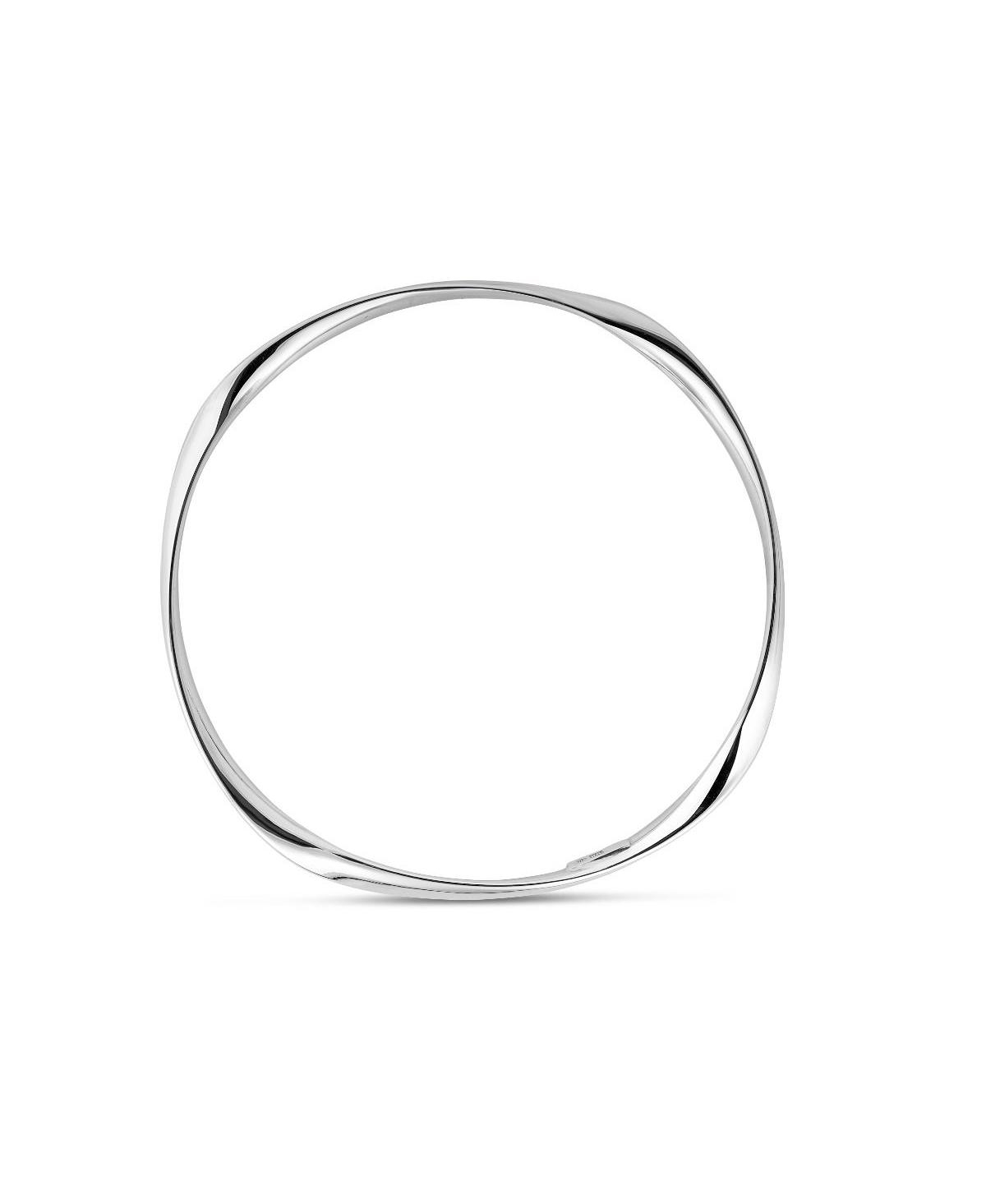 Click here for The Lovery Sculpted Bangle Bracelet Sterling Silve... prices